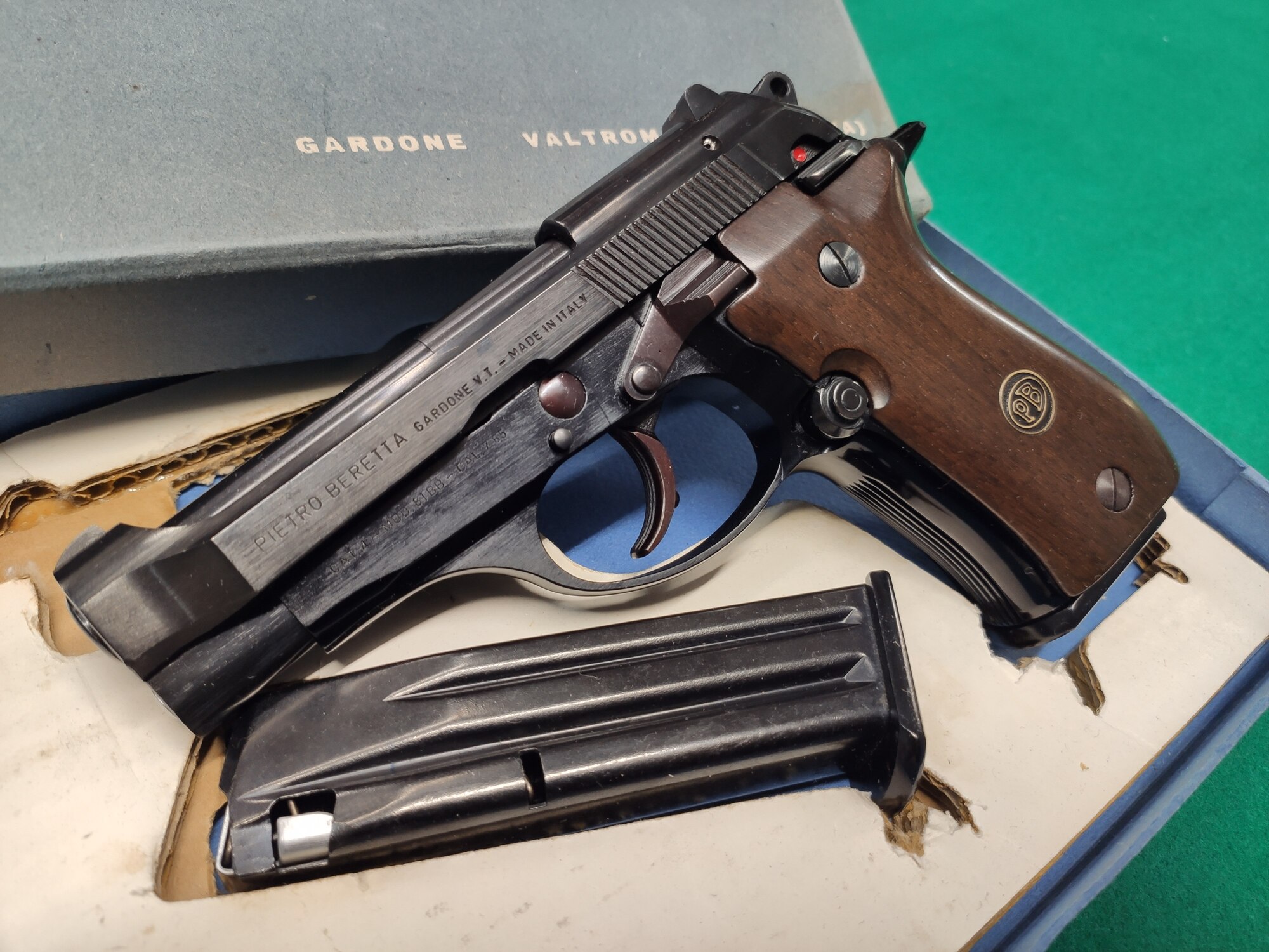 Beretta pistola semiauto. mod. 81 BB cal. 7,65